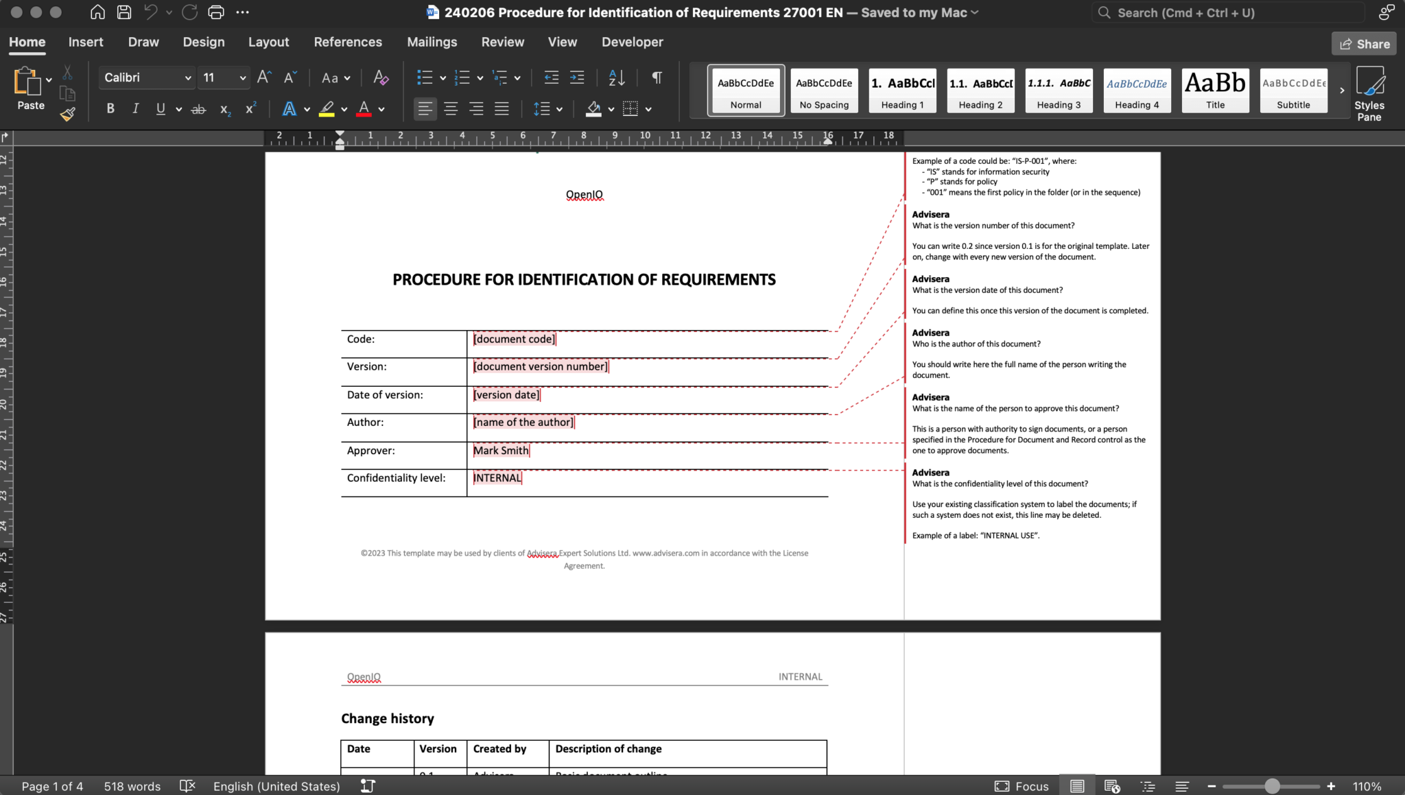 How to implement ISO 27001 using the AI-Powered Toolkit | Advisera Help Center